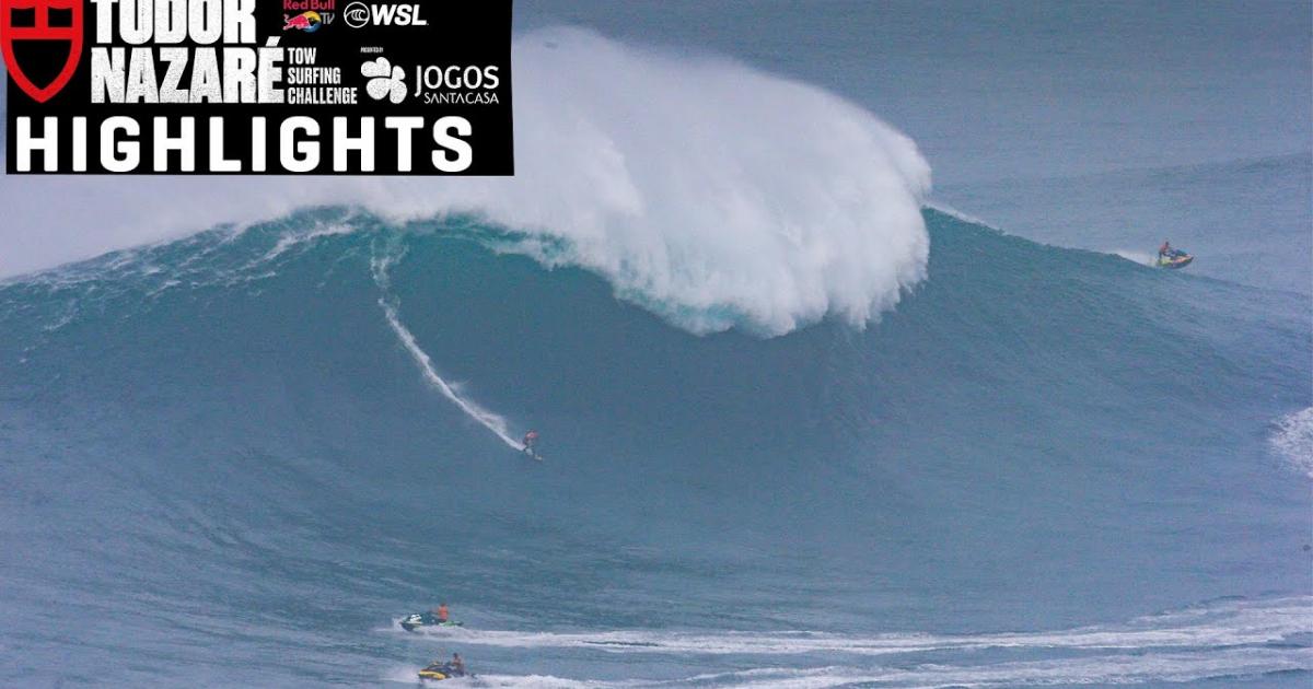 TUDOR Nazaré Tow Surfing Challenge | Around the Waves