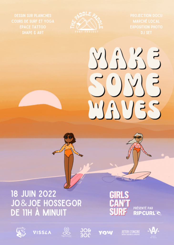 GIRLS CAN'T SURF - MAKE SOME WAVES | Around the Waves